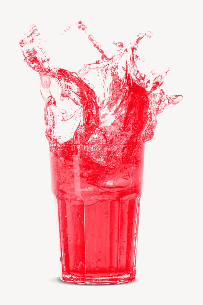 Pink soda splash, soft drink | Free PSD - rawpixel