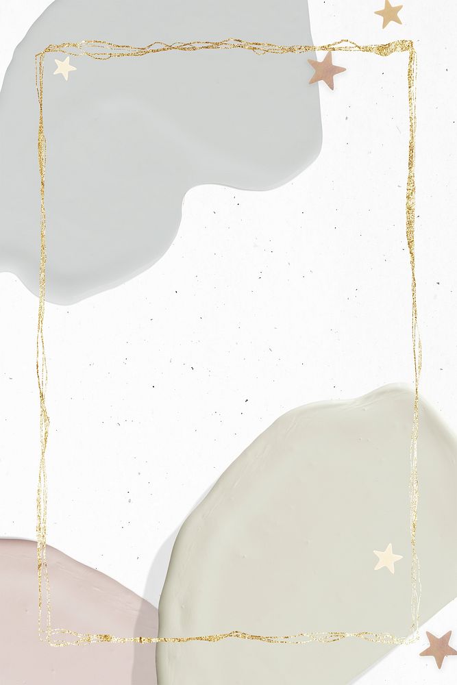 Gold shimmer frame psd festive | Premium PSD - rawpixel