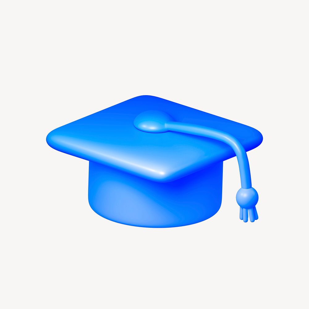 Graduation cap, education 3D icon | Premium Icons Illustration - rawpixel