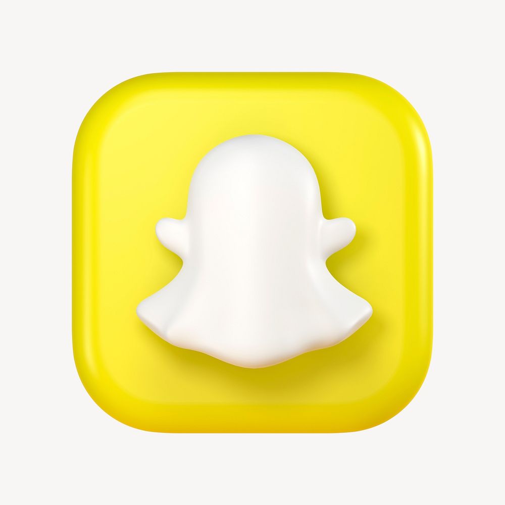 Snapchat icon for social media | Free Icons Illustration - rawpixel
