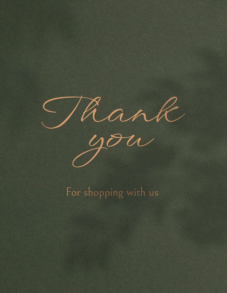 Thank you flyer template, editable | Premium Vector Template - rawpixel