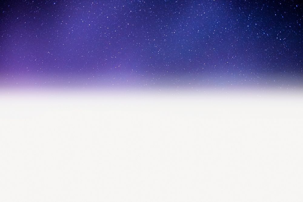 Night sky collage element, border | Free PSD - rawpixel