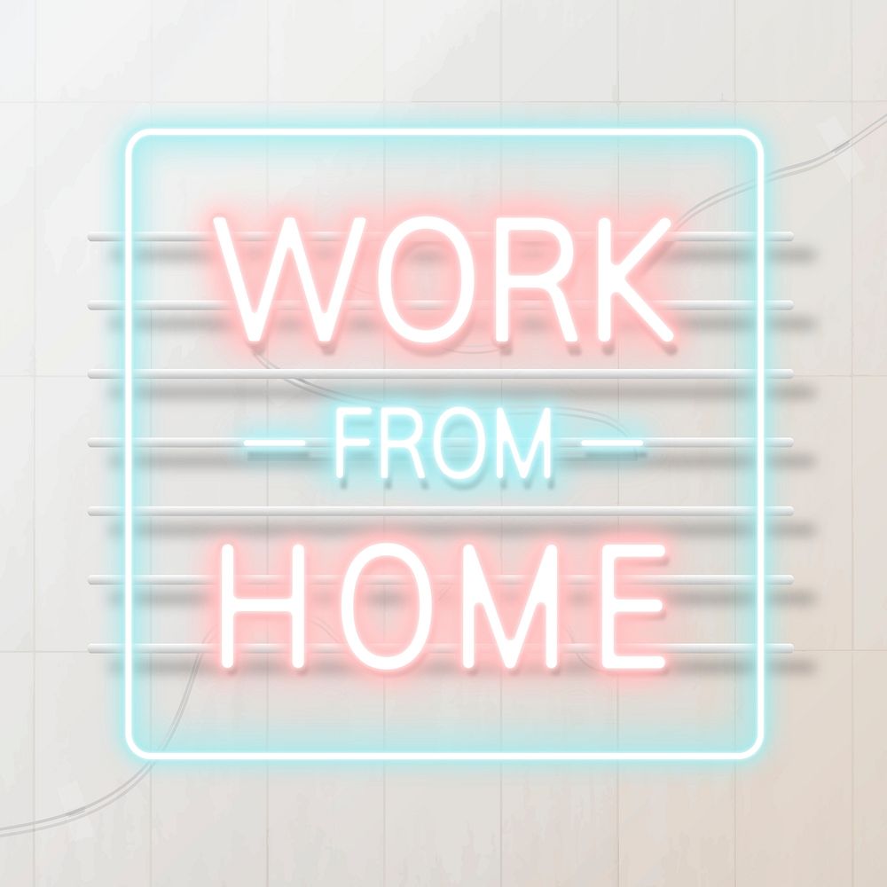 Work from home during coronavirus | Free PSD - rawpixel