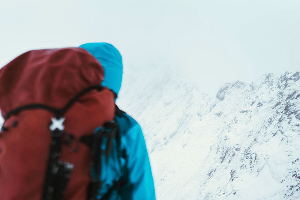 Mountaineer climbing Forcan Ridge in Glen | Premium Photo - rawpixel