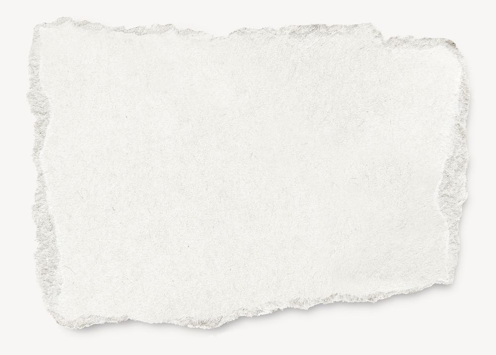 White ripped paper cut out, | Free Photo - rawpixel