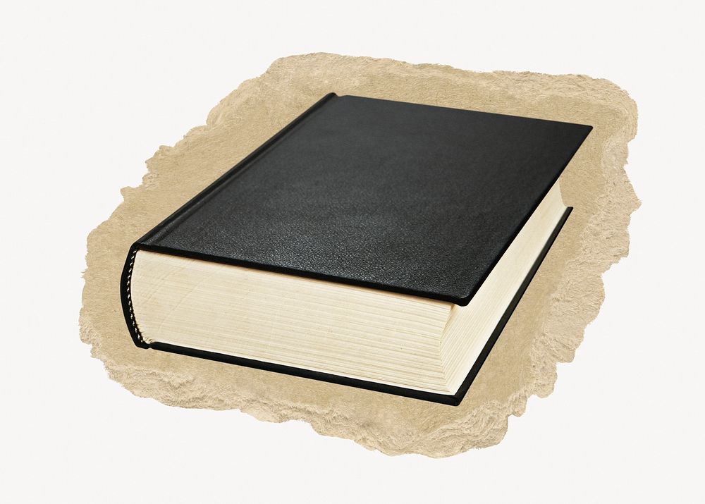 Vintage book, ripped paper collage | Premium Photo - rawpixel