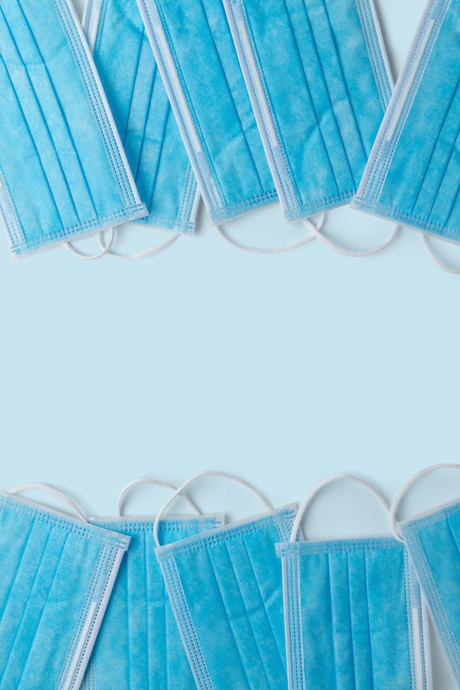 Blue face masks to prevent | Free Photo - rawpixel