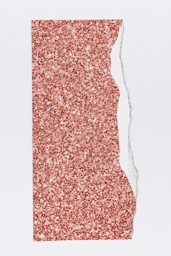 Torn paper pink element in glitter | Free Photo - rawpixel