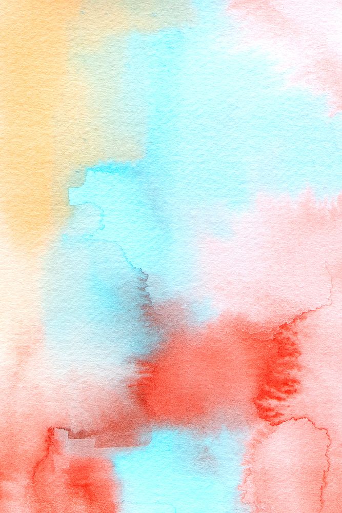 Abstract colorful watercolor stain texture | Premium Photo - rawpixel