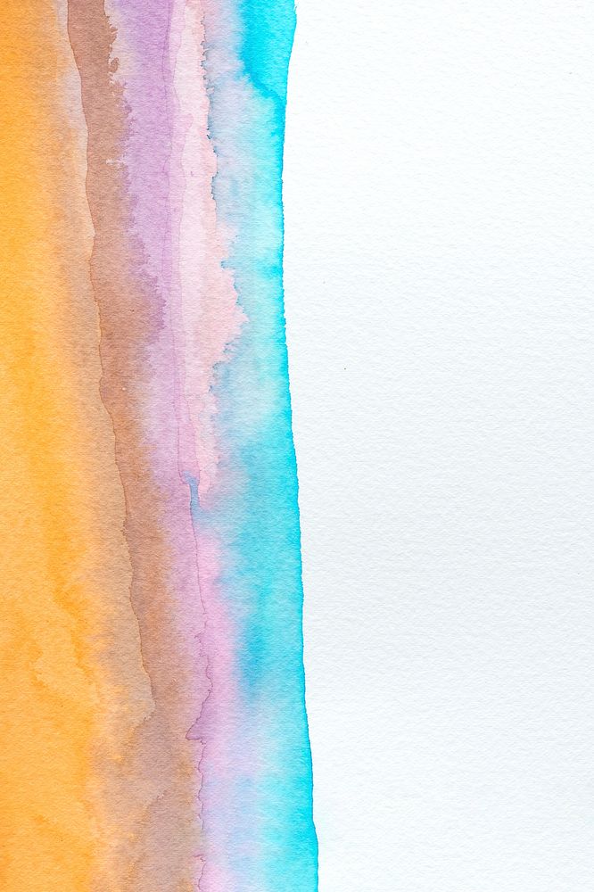 Abstract colorful watercolor stain texture | Premium Photo - rawpixel