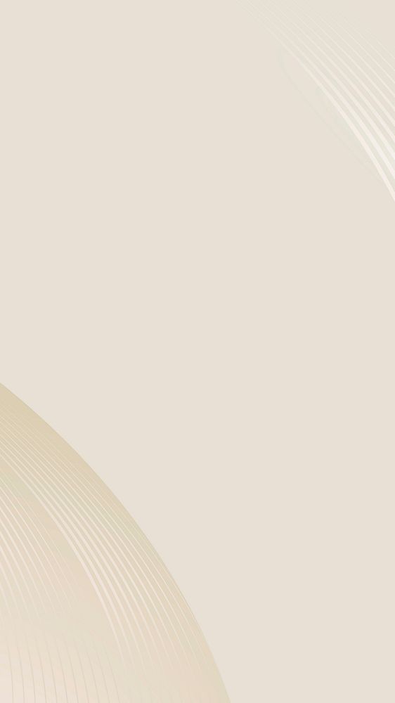 Beige curve abstract vector mobile | Vector - rawpixel
