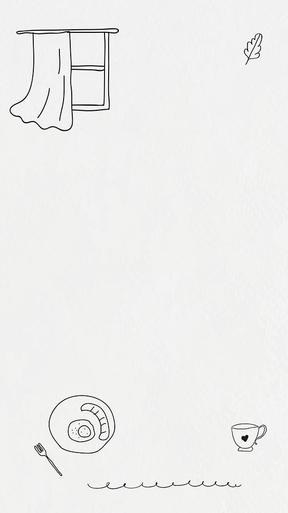 Lifestyle frame vector cute breakfast | Vector - rawpixel