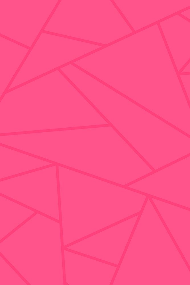 Hot pink triangle pattern vector | Premium Vector - rawpixel