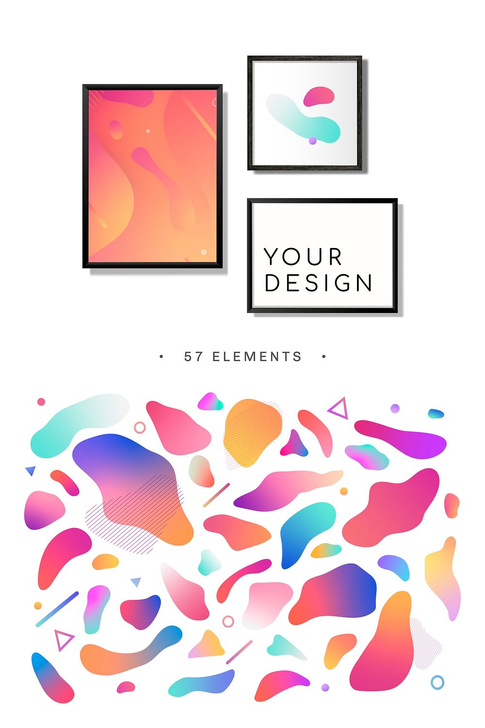 Colorful Abstract Seamless Patterned Background | Premium Vector - Rawpixel