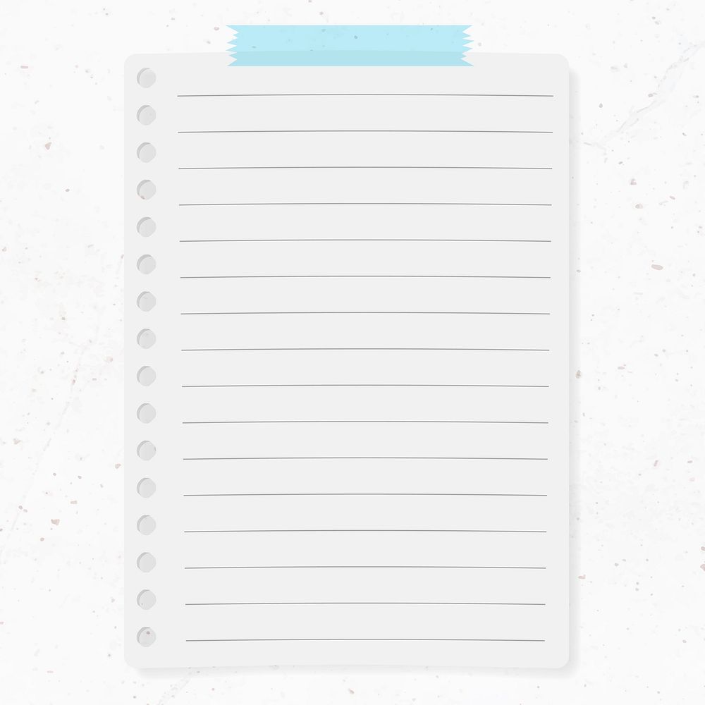 Blank note paper texture background | Premium Vector - rawpixel