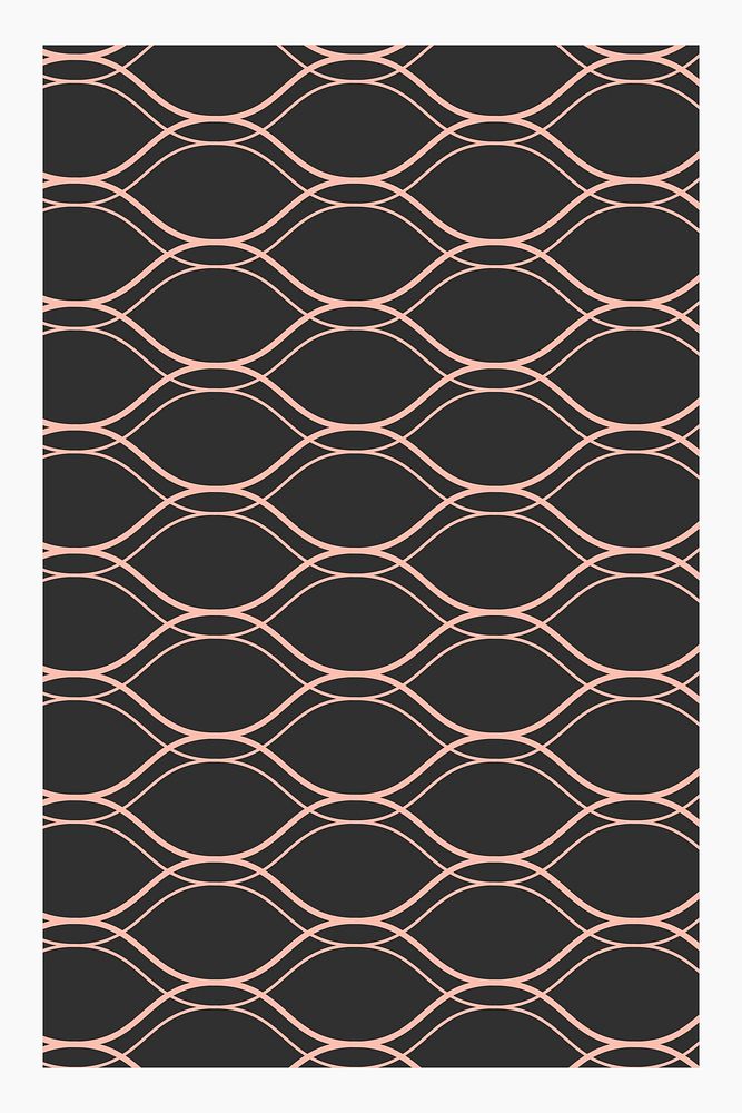 Seamless wavy geometric pattern vector | Premium Vector - rawpixel