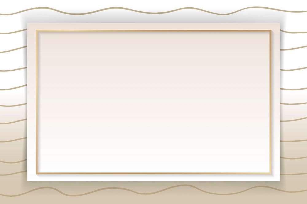 Blank abstract frame design vector | Premium Vector - rawpixel