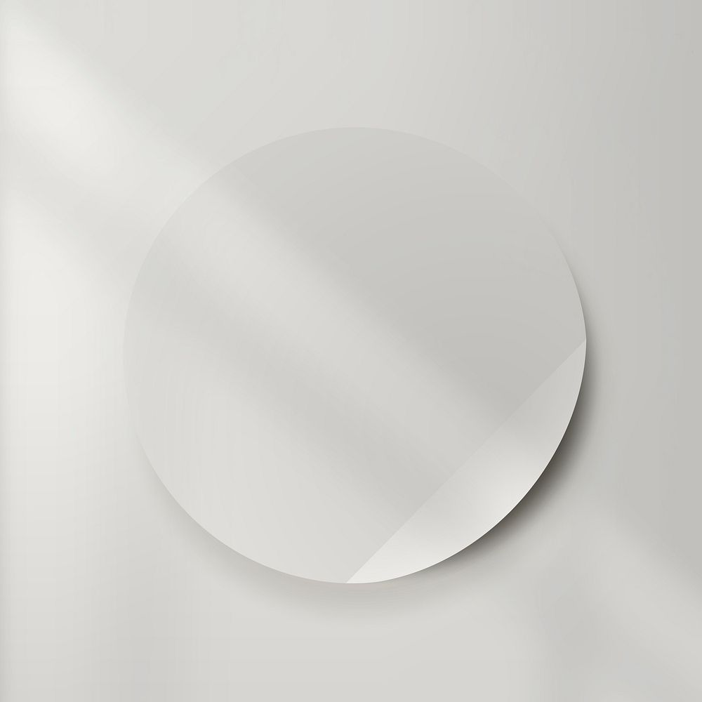 White round paper cut with drop | Premium Vector - rawpixel