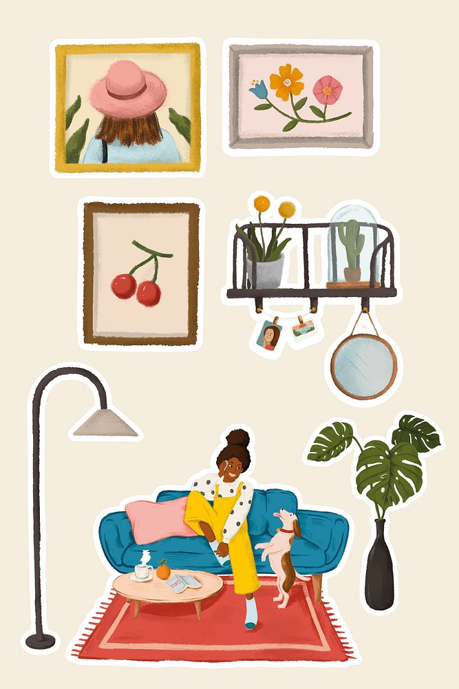Daily routine life of a girl | Premium PSD - rawpixel