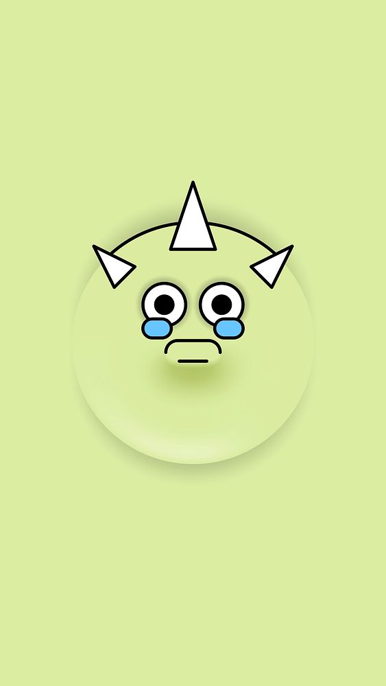 Colorful and cute monster emoji | Free Vector - rawpixel