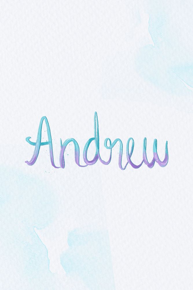 Andrew two tone psd typography | Free PSD - rawpixel