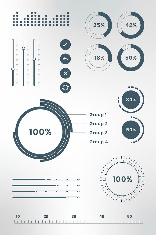 Business infographic vector data analysis | Premium Vector - rawpixel
