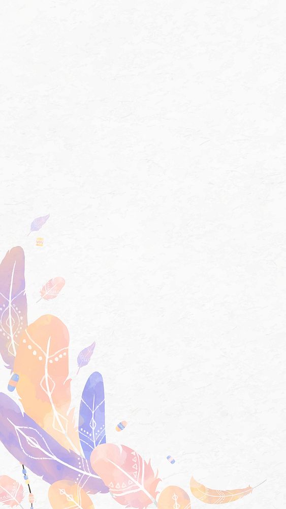 Rectangular side border vector Bohemian | Free Photo - rawpixel