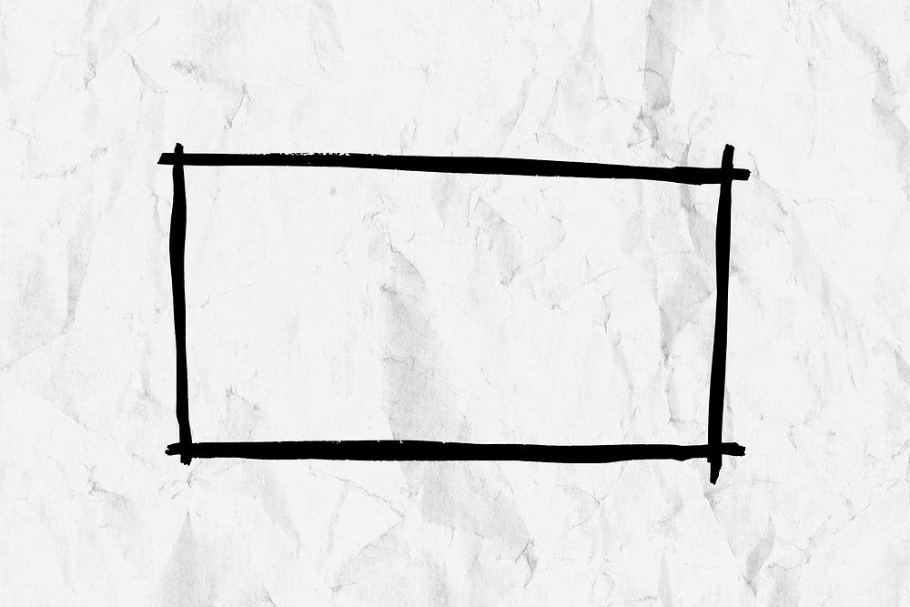 Black rectangle banner frame psd | Free PSD - rawpixel