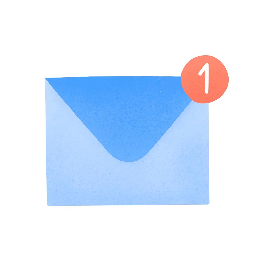 Blue social media inbox social | Premium Icons - rawpixel