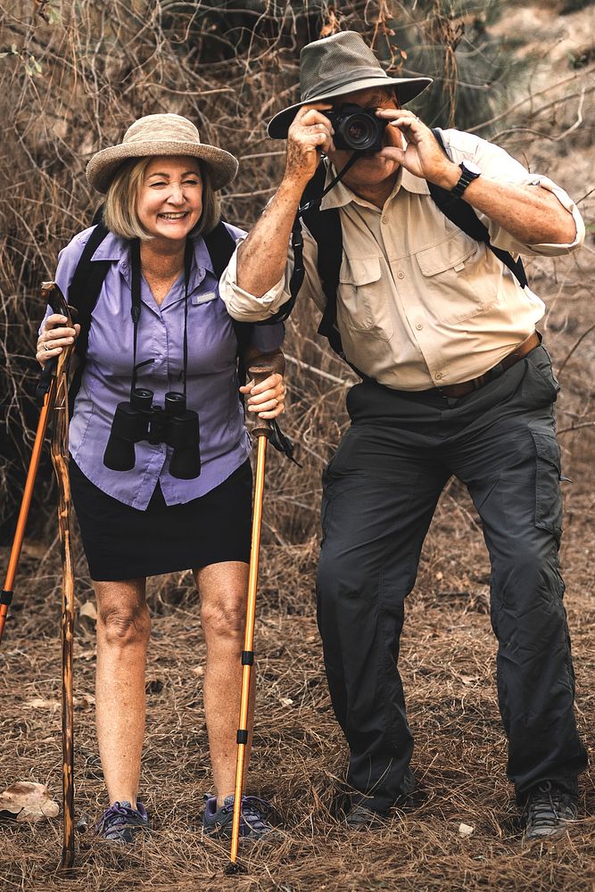 Old traveler appreciating the beauty | Premium Photo - rawpixel