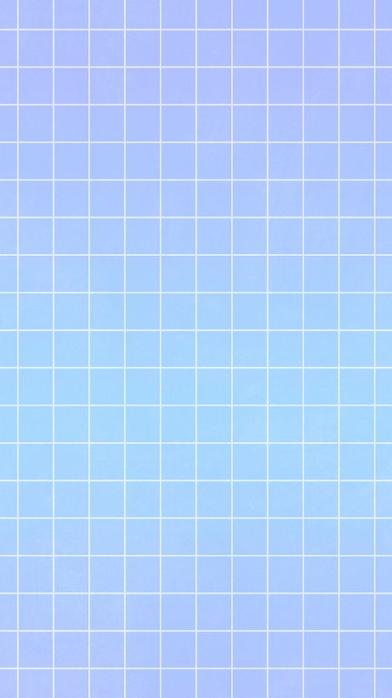 Blue grid mobile wallpaper, aesthetic | Free Photo - rawpixel