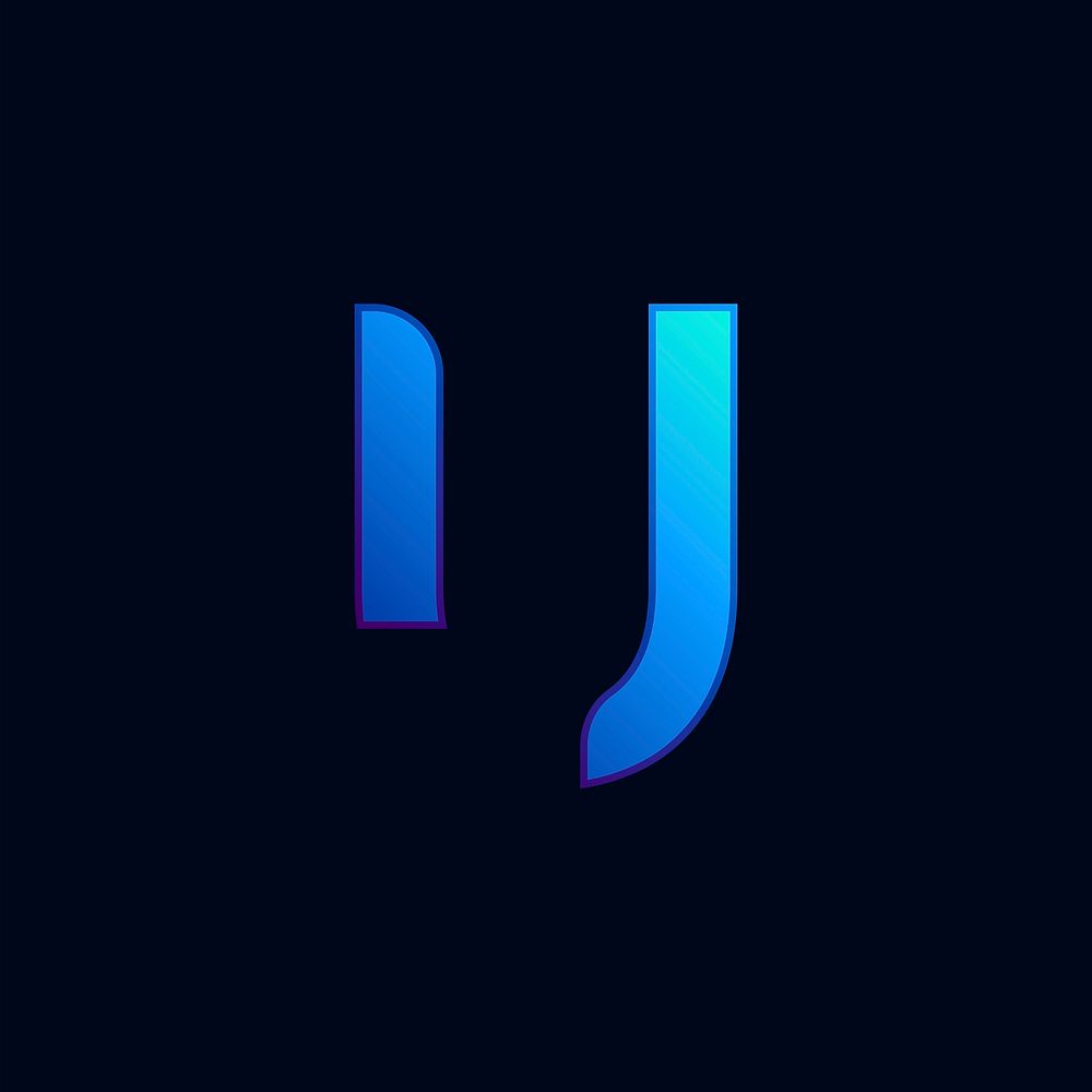 Capital letter U vibrant typography | Premium Vector - rawpixel