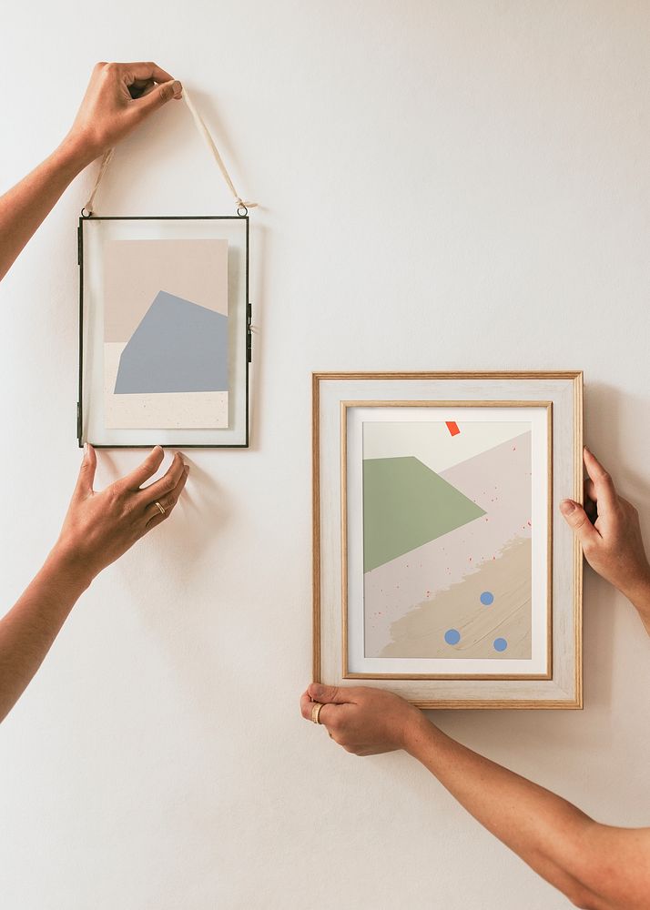 Photo frame mockup, aesthetic home | Free PSD Mockup - rawpixel