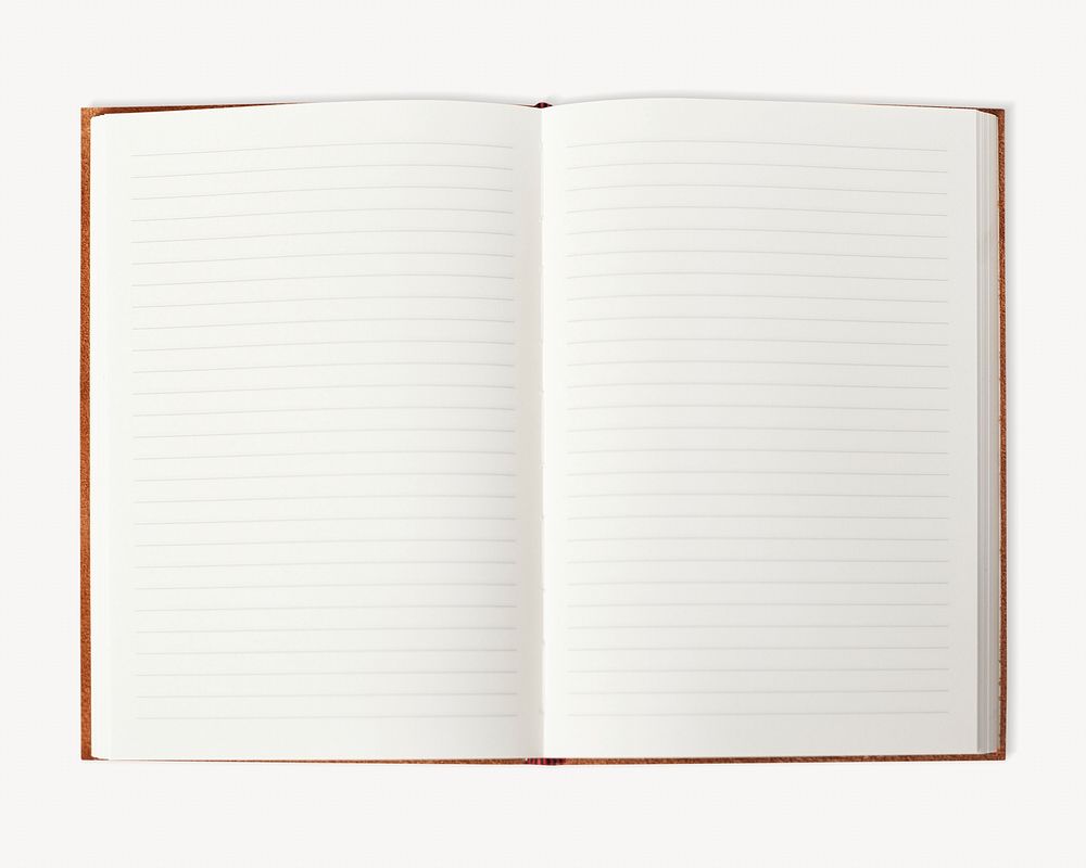 Empty notebook image, isolated on white | Free Photo - rawpixel