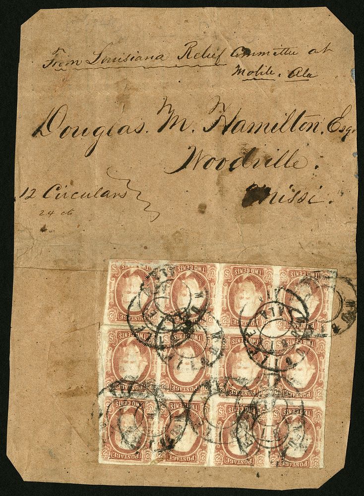 2c Andrew Jackson block of twelve | Free Photo - rawpixel