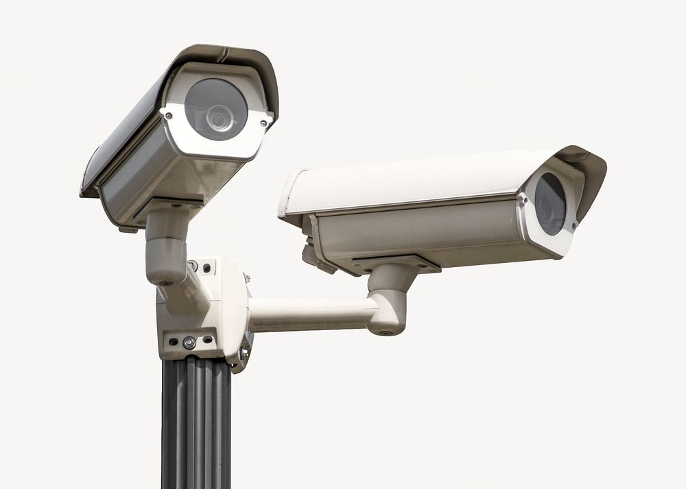 CCTV camera collage element isolated | Free Photo - rawpixel