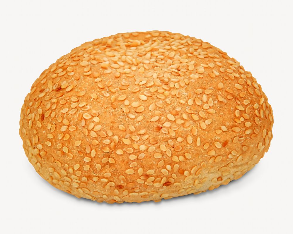 Bun isolated image on white | Free Photo - rawpixel