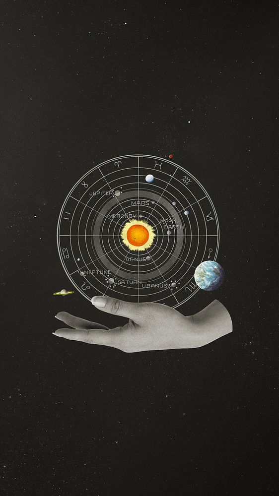 Astrology horoscope chart, fortune telling | Free Photo Illustration ...