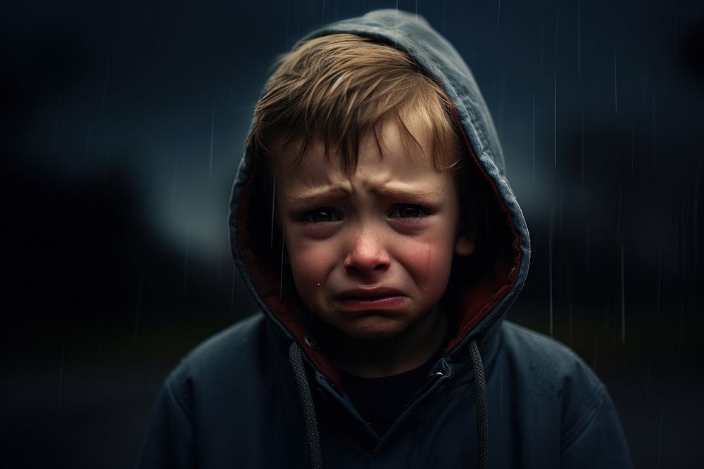 Crying portrait sad disappointment. AI | Free Photo - rawpixel