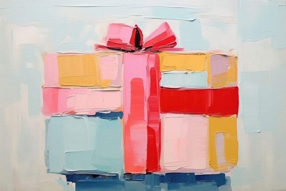 Art abstract gift box. AI | Free Photo Illustration - rawpixel