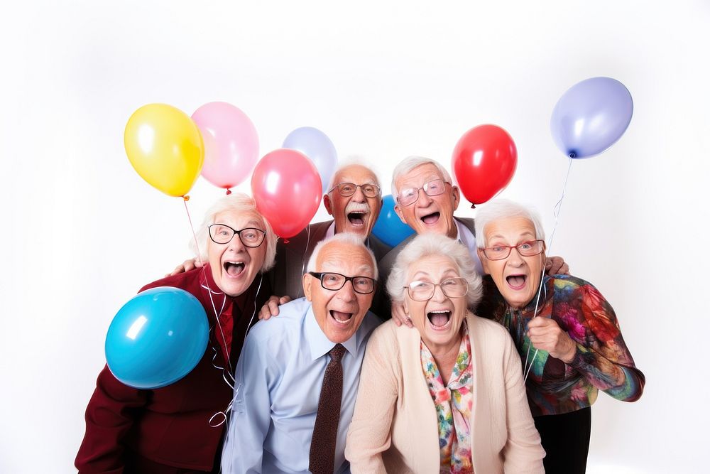 Laughing balloon glasses adult. AI | Free Photo - rawpixel