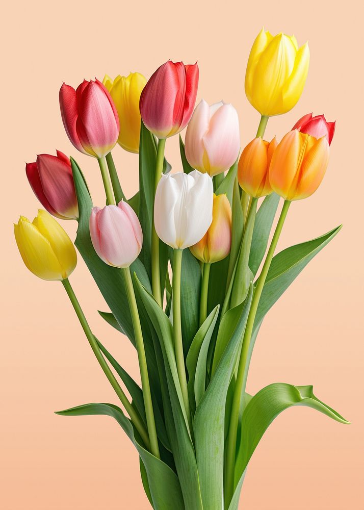 Flower tulip plant inflorescence. AI | Free Photo - rawpixel