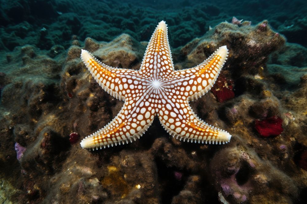 Starfish outdoors nature animal. AI | Free Photo - rawpixel