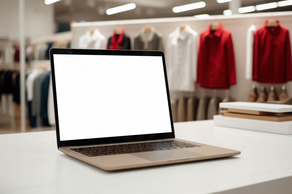 Laptop technology computer clothing. AI | Free Photo - rawpixel