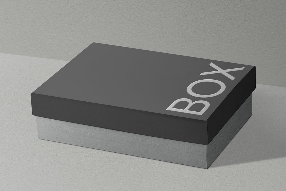 Black box mockup psd | Free PSD Mockup - rawpixel