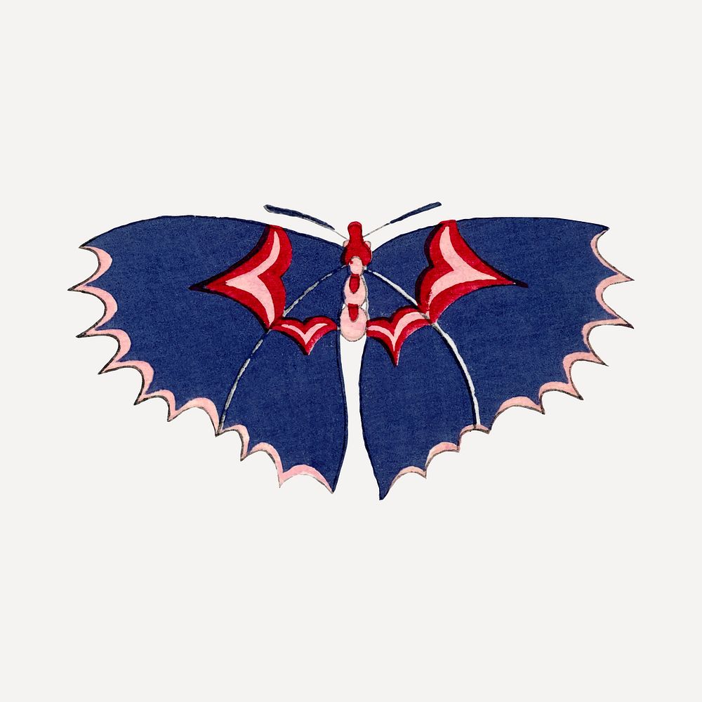 Hand drawn moth collage element, | Premium Vector Illustration - rawpixel