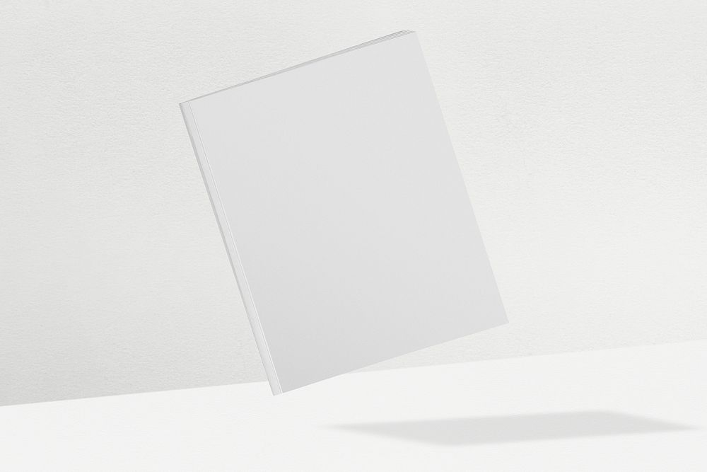 Blank white book cover, minimal | Premium Photo - rawpixel