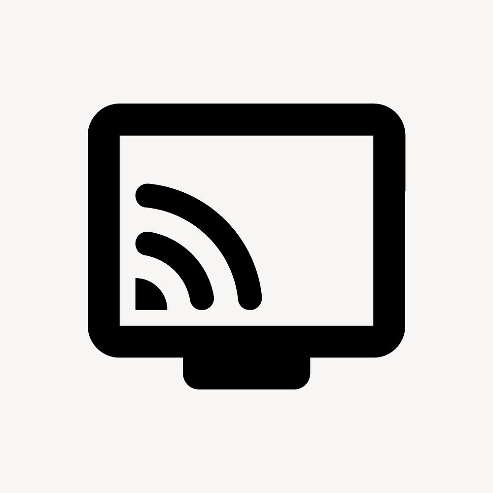 Connected Tv, hardware icon, round | Free Icons - rawpixel