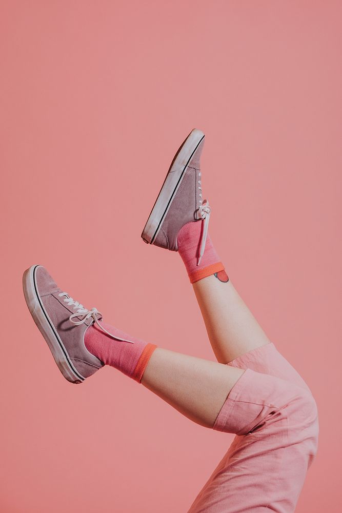 Female legs in pink pants | Free Photo - rawpixel