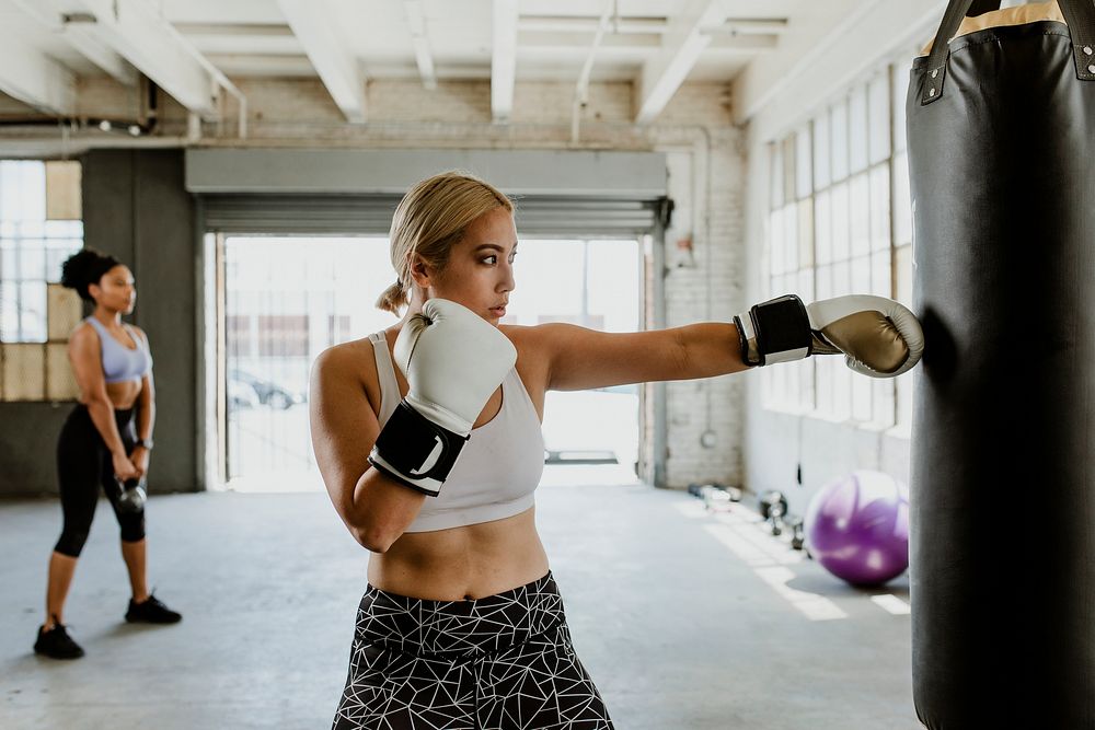 Muscular sportive women at the gym | Premium Photo - rawpixel